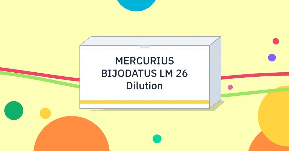 Symbolbild: Packung mit der Aufschrift MERCURIUS BIJODATUS LM 26 Dilution (PZN 12948750) – Verfügbarkeit und Bezug in Apotheken in Frankfurt am Main