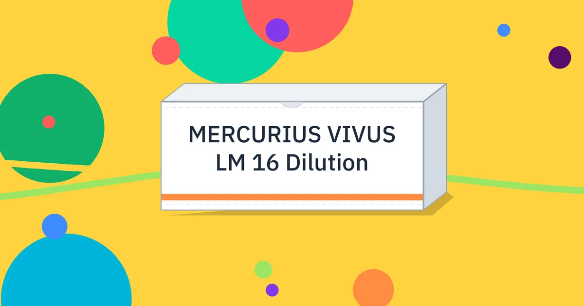 Symbolbild: Packung mit der Aufschrift MERCURIUS VIVUS LM 16 Dilution (PZN 12955069) – Verfügbarkeit und Bezug in Apotheken in Frankfurt am Main