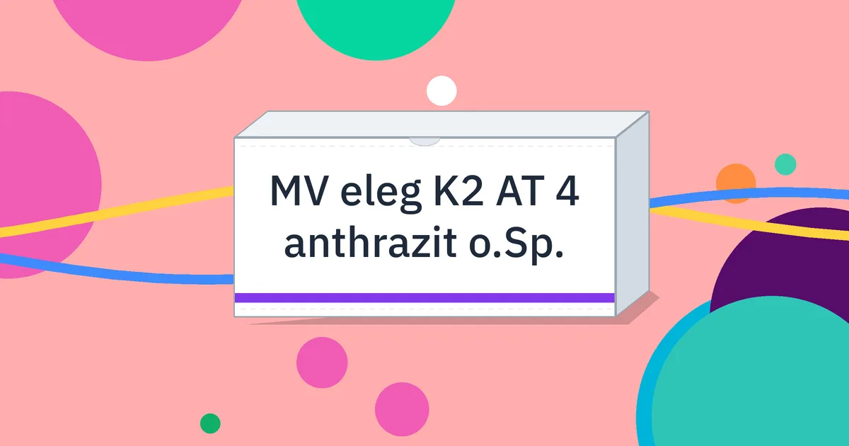 Symbolbild: Packung mit der Aufschrift MV eleg K2 AT 4 anthrazit o.Sp. (PZN 00642721) – Verfügbarkeit und Bezug in Apotheken in Frankfurt am Main