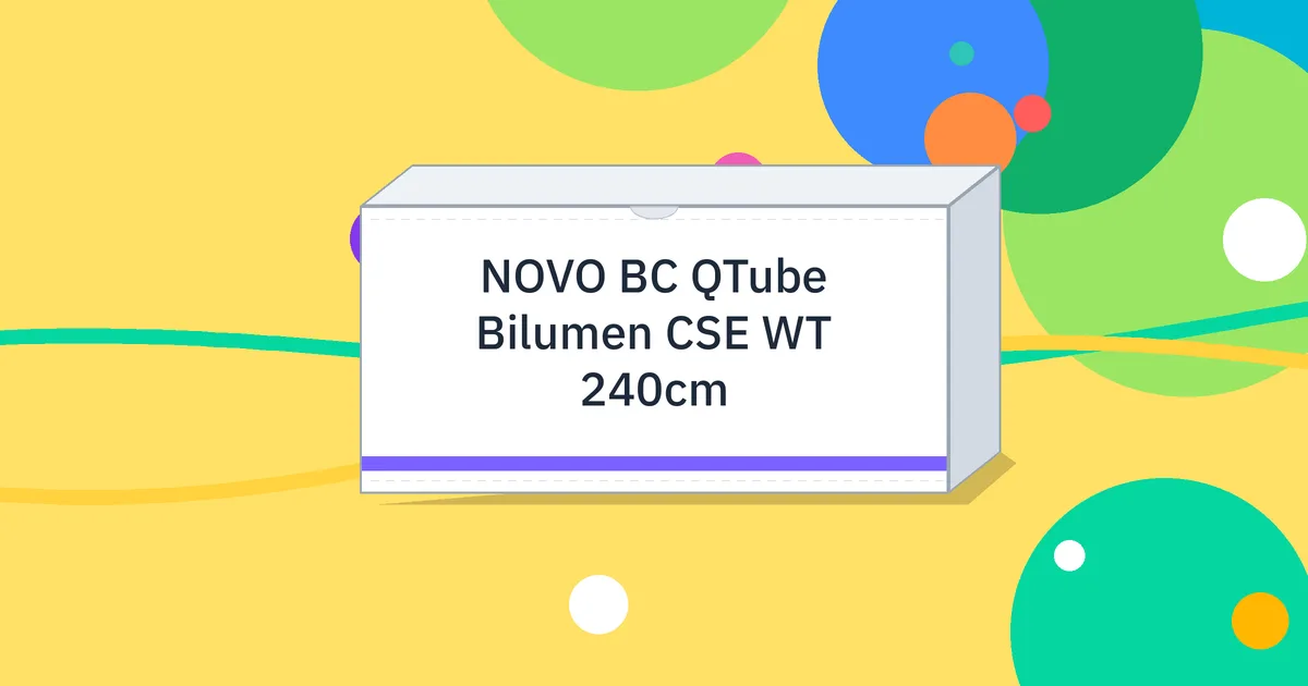 Symbolbild: Packung mit der Aufschrift NOVO BC QTube Bilumen CSE WT 240cm (PZN 18471579) – Verfügbarkeit und Bezug in Apotheken in Frankfurt am Main
