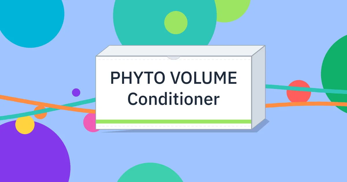 Symbolbild: Packung mit der Aufschrift PHYTO VOLUME Conditioner (PZN 18786113) – Verfügbarkeit und Bezug in Apotheken in Frankfurt am Main