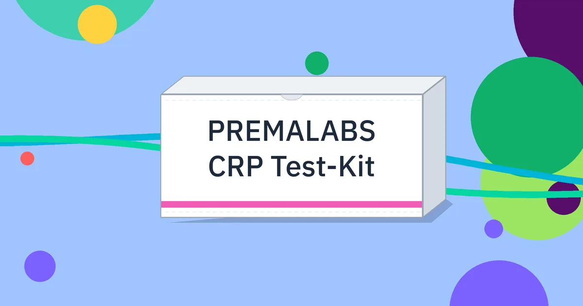 Symbolbild: Packung mit der Aufschrift PREMALABS CRP Test-Kit (PZN 18235850) – Verfügbarkeit und Bezug in Apotheken in Frankfurt am Main