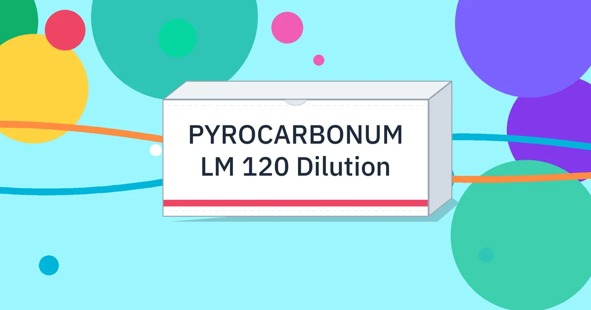 Symbolbild: Packung mit der Aufschrift PYROCARBONUM LM 120 Dilution (PZN 13673054) – Verfügbarkeit und Bezug in Apotheken in Frankfurt am Main