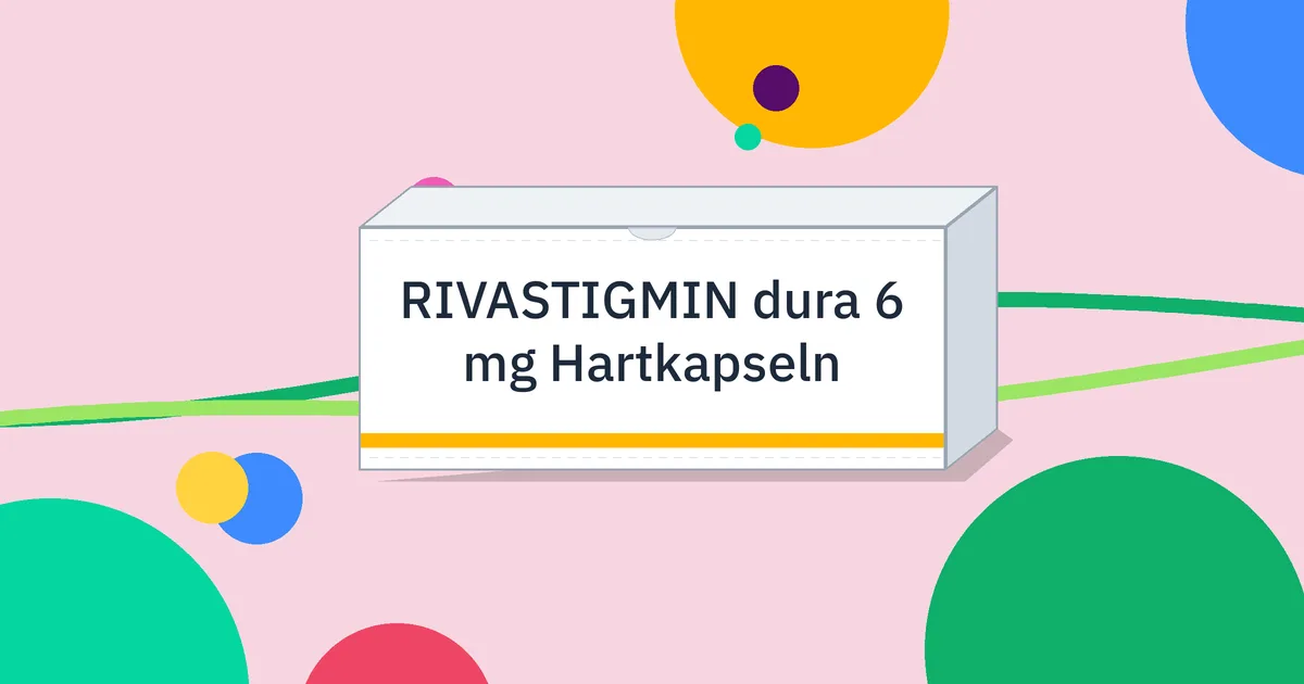 Symbolbild: Packung mit der Aufschrift RIVASTIGMIN dura 6 mg Hartkapseln (PZN 09289309) – Verfügbarkeit und Bezug in Apotheken in Frankfurt am Main