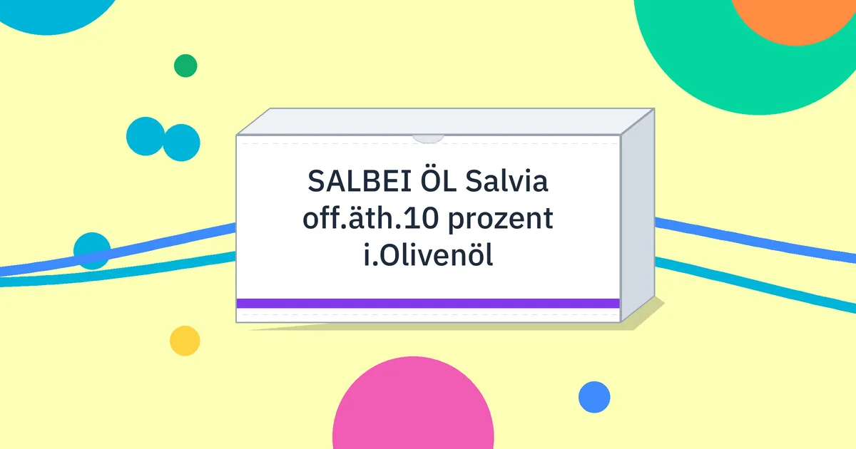 Symbolbild: Packung mit der Aufschrift SALBEI ÖL Salvia off.äth.10 prozent i.Olivenöl (PZN 02467699) – Verfügbarkeit und Bezug in Apotheken in Frankfurt am Main