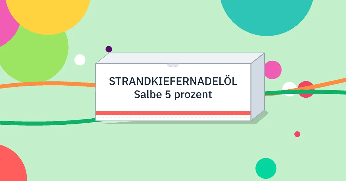 Symbolbild: Packung mit der Aufschrift STRANDKIEFERNADELÖL Salbe 5 prozent (PZN 16761882) – Verfügbarkeit und Bezug in Apotheken in Frankfurt am Main