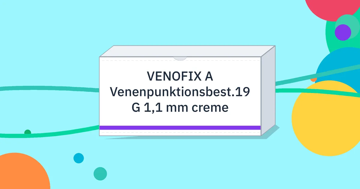 Symbolbild: Packung mit der Aufschrift VENOFIX A Venenpunktionsbest.19 G 1,1 mm creme (PZN 06837360) – Verfügbarkeit und Bezug in Apotheken in Frankfurt am Main
