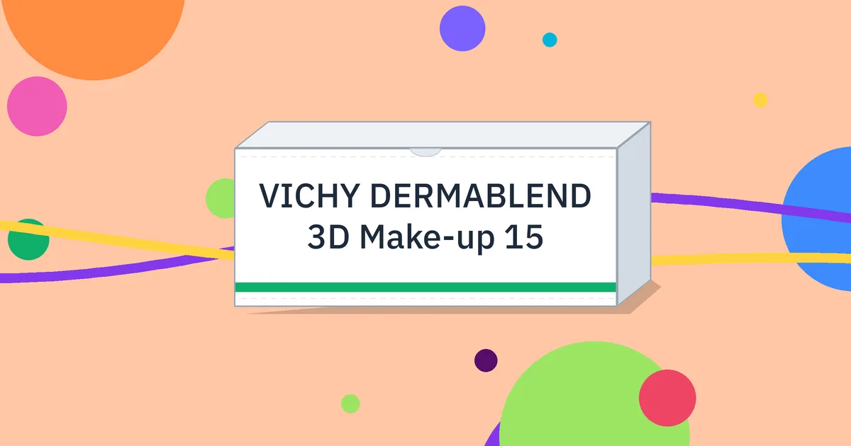 Symbolbild: Packung mit der Aufschrift VICHY DERMABLEND 3D Make-up 15 (PZN 11479922) – Verfügbarkeit und Bezug in Apotheken in Frankfurt am Main