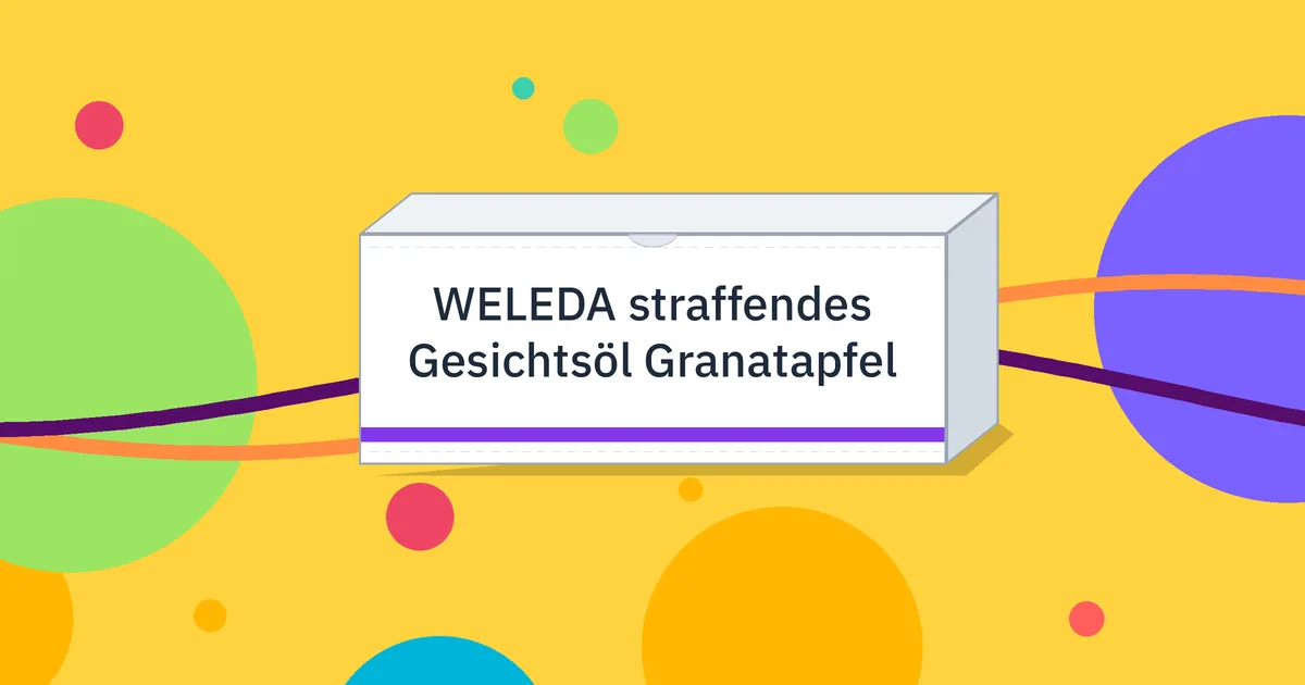 Symbolbild: Packung mit der Aufschrift WELEDA straffendes Gesichtsöl Granatapfel (PZN 14244591) – Verfügbarkeit und Bezug in Apotheken in Frankfurt am Main