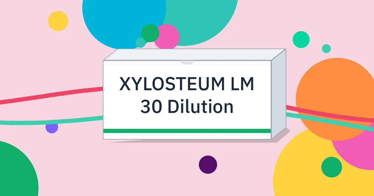 Symbolbild: Packung mit der Aufschrift XYLOSTEUM LM 30 Dilution (PZN 13284625) – Verfügbarkeit und Bezug in Apotheken in Frankfurt am Main