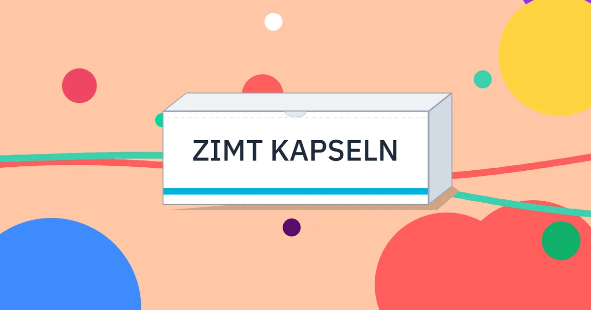 Symbolbild: Packung mit der Aufschrift ZIMT KAPSELN (PZN 10134598) – Verfügbarkeit und Bezug in Apotheken in Frankfurt am Main