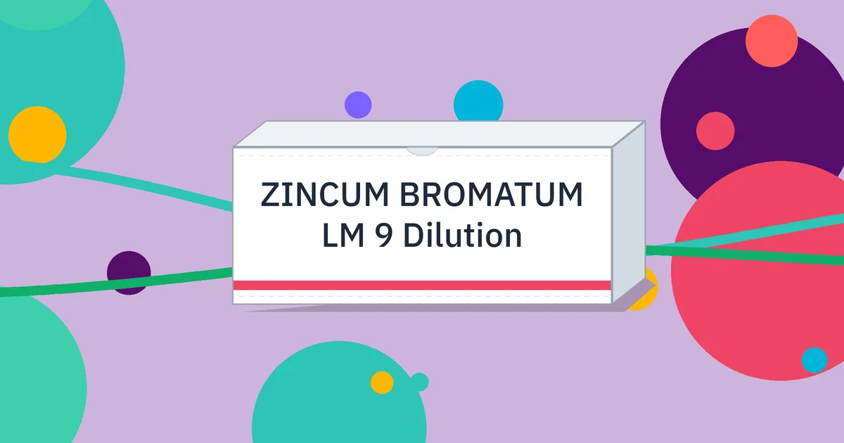 Symbolbild: Packung mit der Aufschrift ZINCUM BROMATUM LM 9 Dilution (PZN 13291329) – Verfügbarkeit und Bezug in Apotheken in Frankfurt am Main