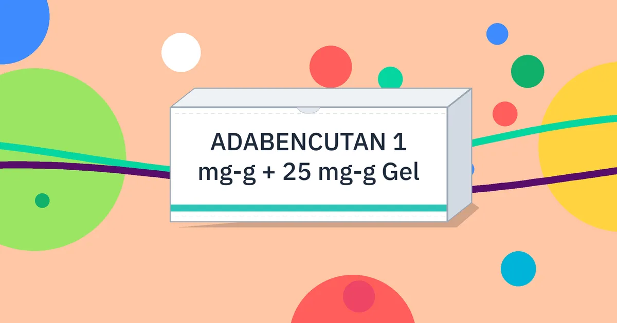Symbolbild: Packung mit der Aufschrift ADABENCUTAN 1 mg-g + 25 mg-g Gel (PZN 19802386) – Verfügbarkeit und Bezug in Apotheken in Frankfurt am Main