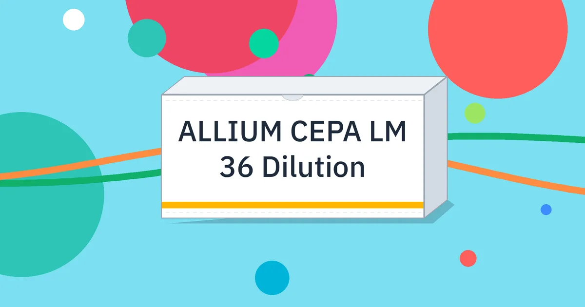 Symbolbild: Packung mit der Aufschrift ALLIUM CEPA LM 36 Dilution (PZN 12756861) – Verfügbarkeit und Bezug in Apotheken in Frankfurt am Main