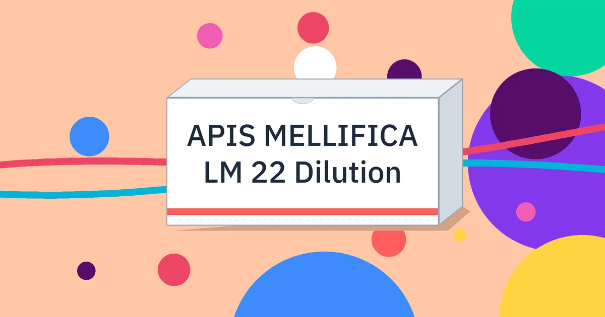 Symbolbild: Packung mit der Aufschrift APIS MELLIFICA LM 22 Dilution (PZN 12765191) – Verfügbarkeit und Bezug in Apotheken in Frankfurt am Main