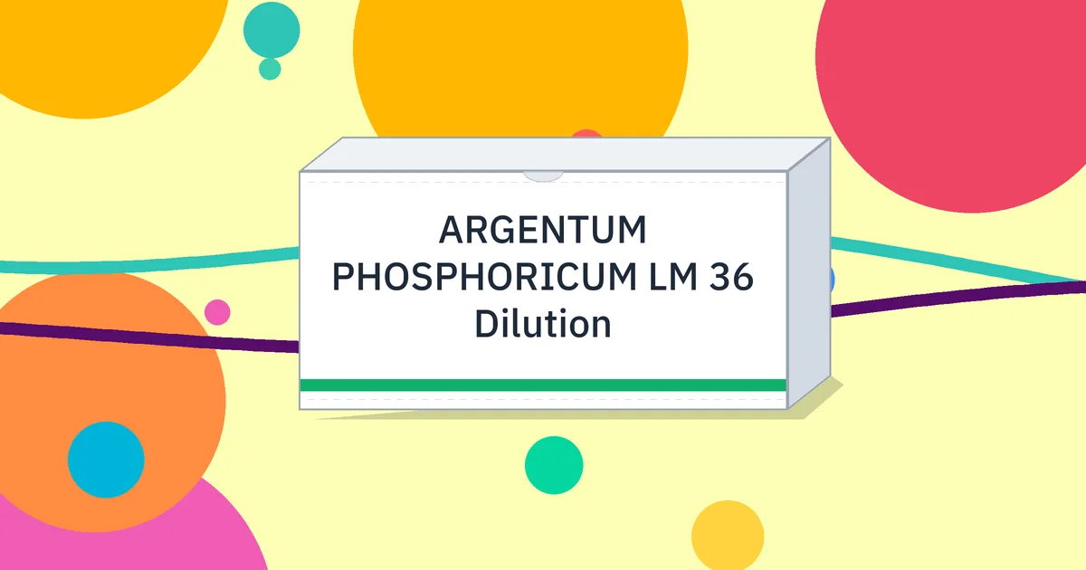 Symbolbild: Packung mit der Aufschrift ARGENTUM PHOSPHORICUM LM 36 Dilution (PZN 12769817) – Verfügbarkeit und Bezug in Apotheken in Frankfurt am Main