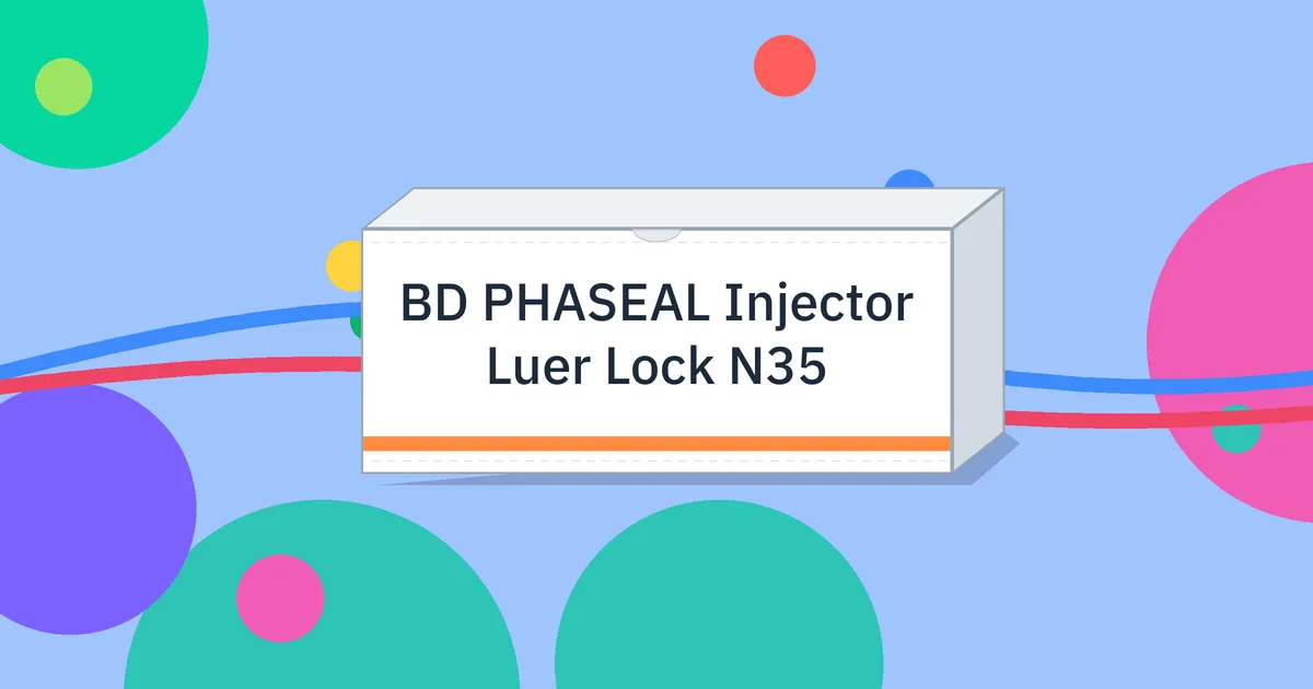 Symbolbild: Packung mit der Aufschrift BD PHASEAL Injector Luer Lock N35 (PZN 07012957) – Verfügbarkeit und Bezug in Apotheken in Frankfurt am Main