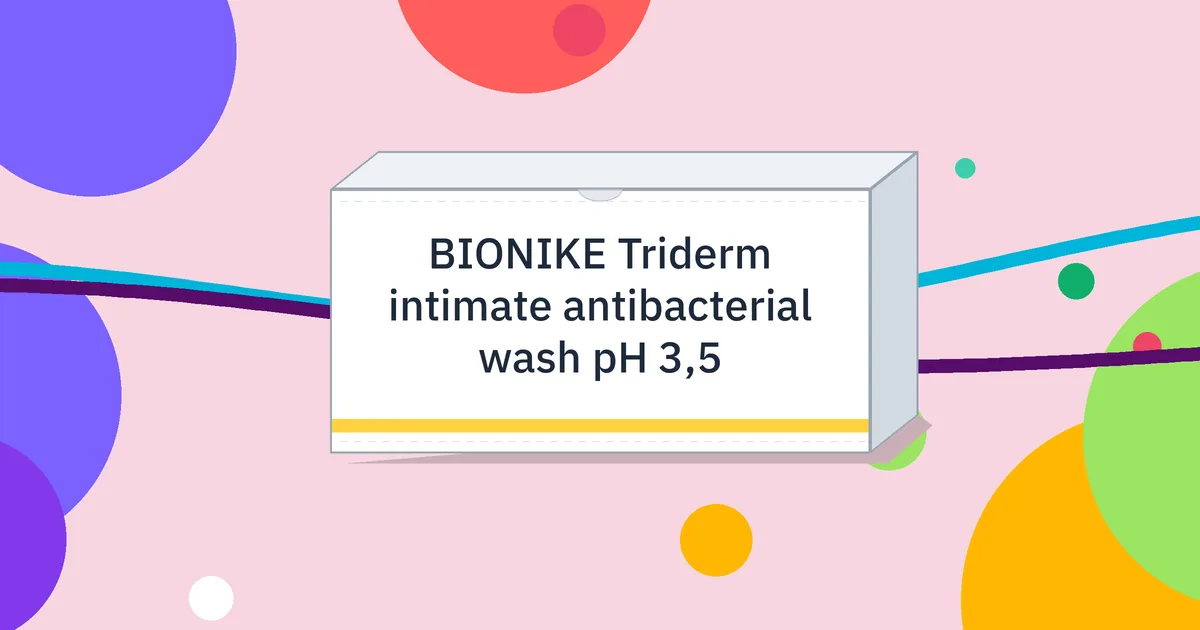 Symbolbild: Packung mit der Aufschrift BIONIKE Triderm intimate antibacterial wash pH 3,5 (PZN 12534787) – Verfügbarkeit und Bezug in Apotheken in Frankfurt am Main