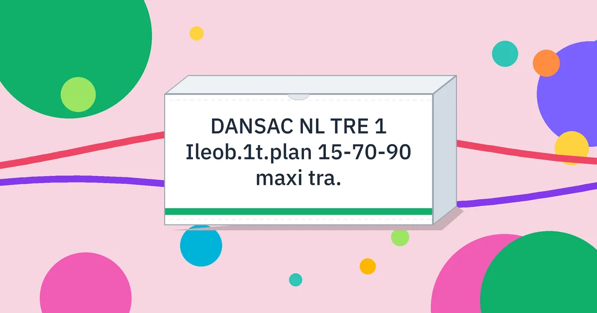Symbolbild: Packung mit der Aufschrift DANSAC NL TRE 1 Ileob.1t.plan 15-70-90 maxi tra. (PZN 16197045) – Verfügbarkeit und Bezug in Apotheken in Frankfurt am Main