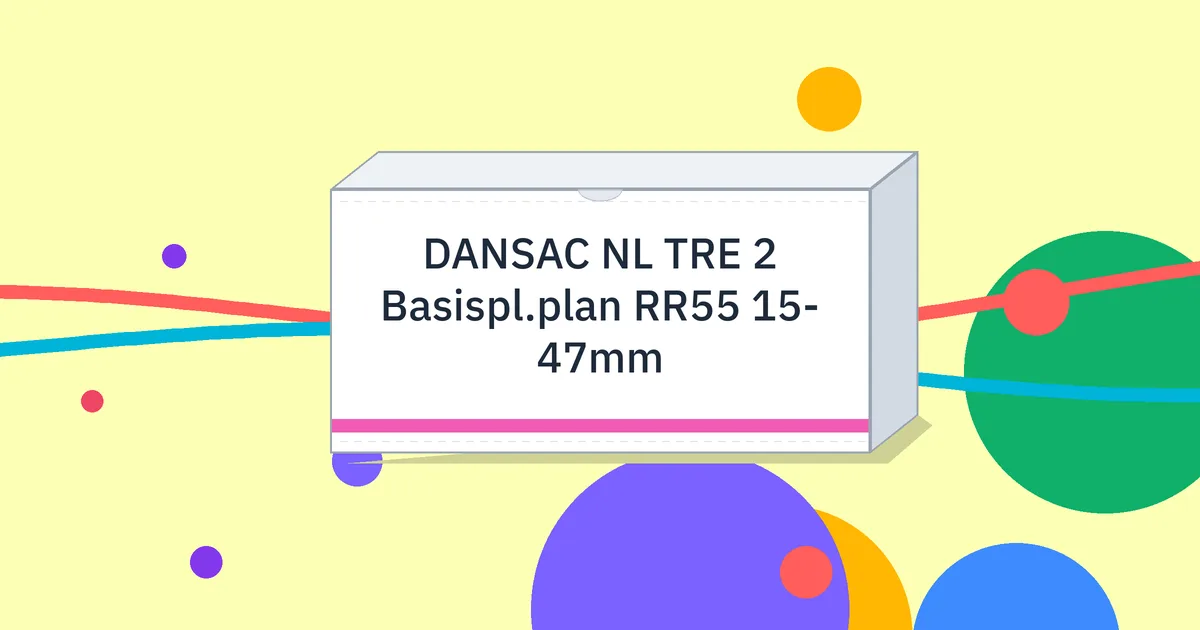 Symbolbild: Packung mit der Aufschrift DANSAC NL TRE 2 Basispl.plan RR55 15-47mm (PZN 15302698) – Verfügbarkeit und Bezug in Apotheken in Frankfurt am Main