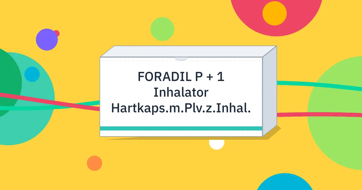 Symbolbild: Packung mit der Aufschrift FORADIL P + 1 Inhalator Hartkaps.m.Plv.z.Inhal. (PZN 05118255) – Verfügbarkeit und Bezug in Apotheken in Frankfurt am Main
