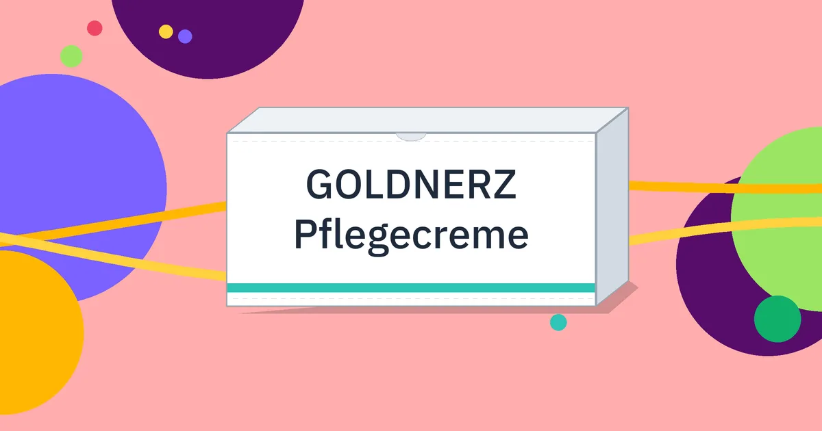 Symbolbild: Packung mit der Aufschrift GOLDNERZ Pflegecreme (PZN 14328098) – Verfügbarkeit und Bezug in Apotheken in Frankfurt am Main