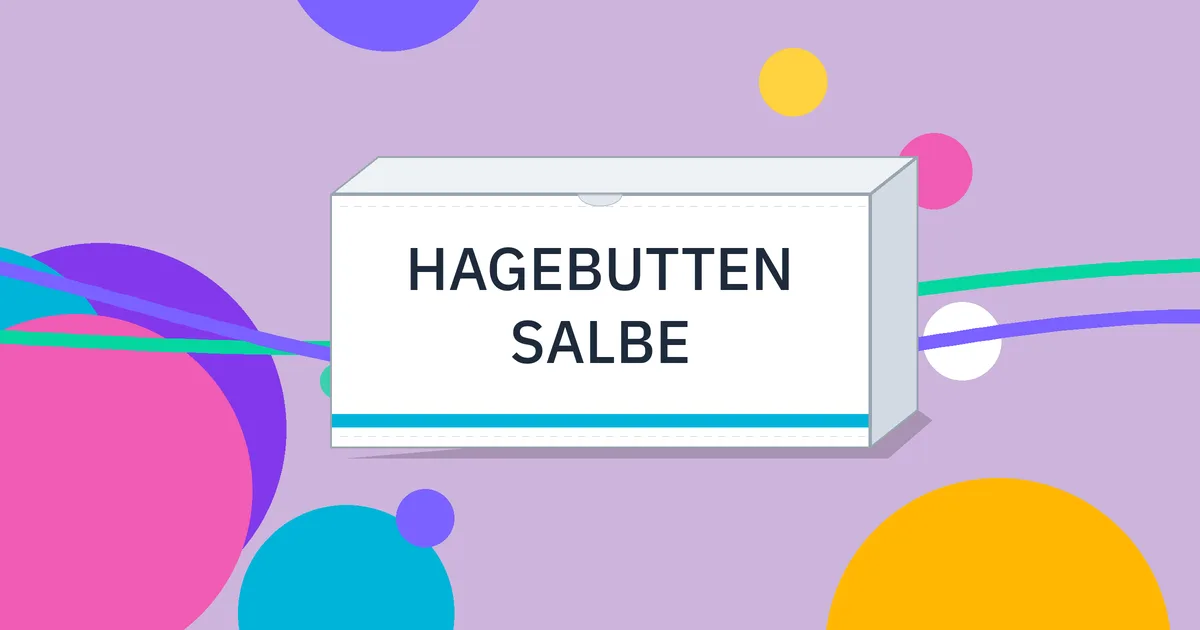 Symbolbild: Packung mit der Aufschrift HAGEBUTTEN SALBE (PZN 18091345) – Verfügbarkeit und Bezug in Apotheken in Frankfurt am Main