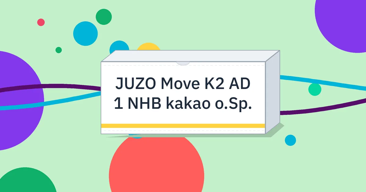 Symbolbild: Packung mit der Aufschrift JUZO Move K2 AD 1 NHB kakao o.Sp. (PZN 18539828) – Verfügbarkeit und Bezug in Apotheken in Frankfurt am Main
