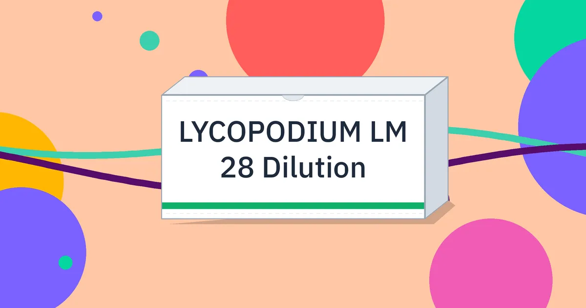 Symbolbild: Packung mit der Aufschrift LYCOPODIUM LM 28 Dilution (PZN 12935411) – Verfügbarkeit und Bezug in Apotheken in Frankfurt am Main