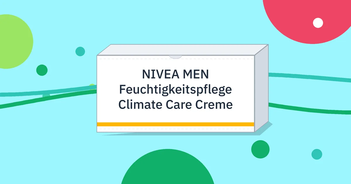 Symbolbild: Packung mit der Aufschrift NIVEA MEN Feuchtigkeitspflege Climate Care Creme (PZN 18207144) – Verfügbarkeit und Bezug in Apotheken in Frankfurt am Main