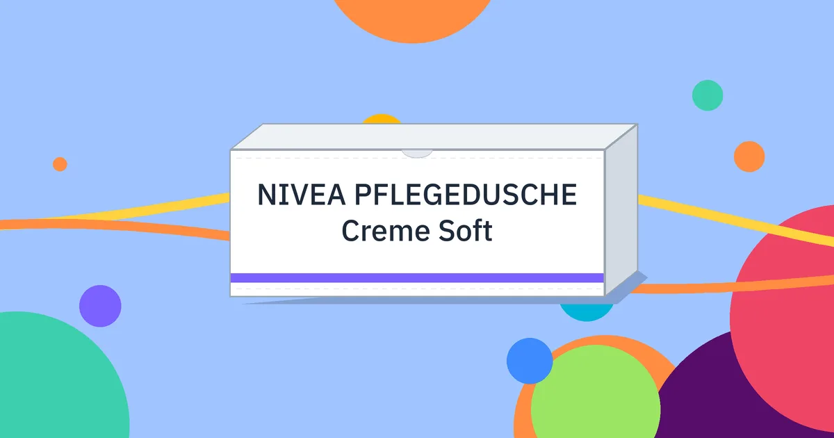 Symbolbild: Packung mit der Aufschrift NIVEA PFLEGEDUSCHE Creme Soft (PZN 17624207) – Verfügbarkeit und Bezug in Apotheken in Frankfurt am Main