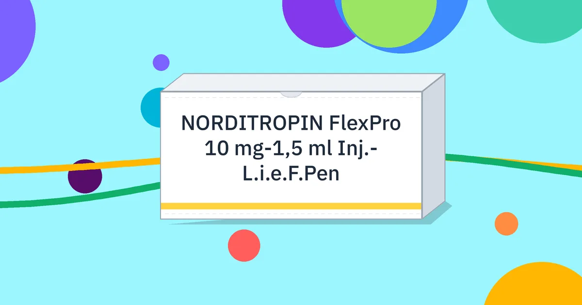 Symbolbild: Packung mit der Aufschrift NORDITROPIN FlexPro 10 mg-1,5 ml Inj.-L.i.e.F.Pen (PZN 19480853) – Verfügbarkeit und Bezug in Apotheken in Frankfurt am Main