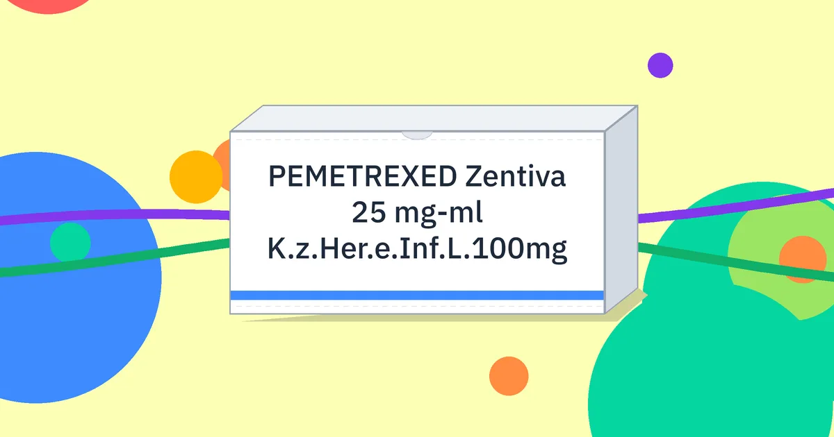 Symbolbild: Packung mit der Aufschrift PEMETREXED Zentiva 25 mg-ml K.z.Her.e.Inf.L.100mg (PZN 14447762) – Verfügbarkeit und Bezug in Apotheken in Frankfurt am Main