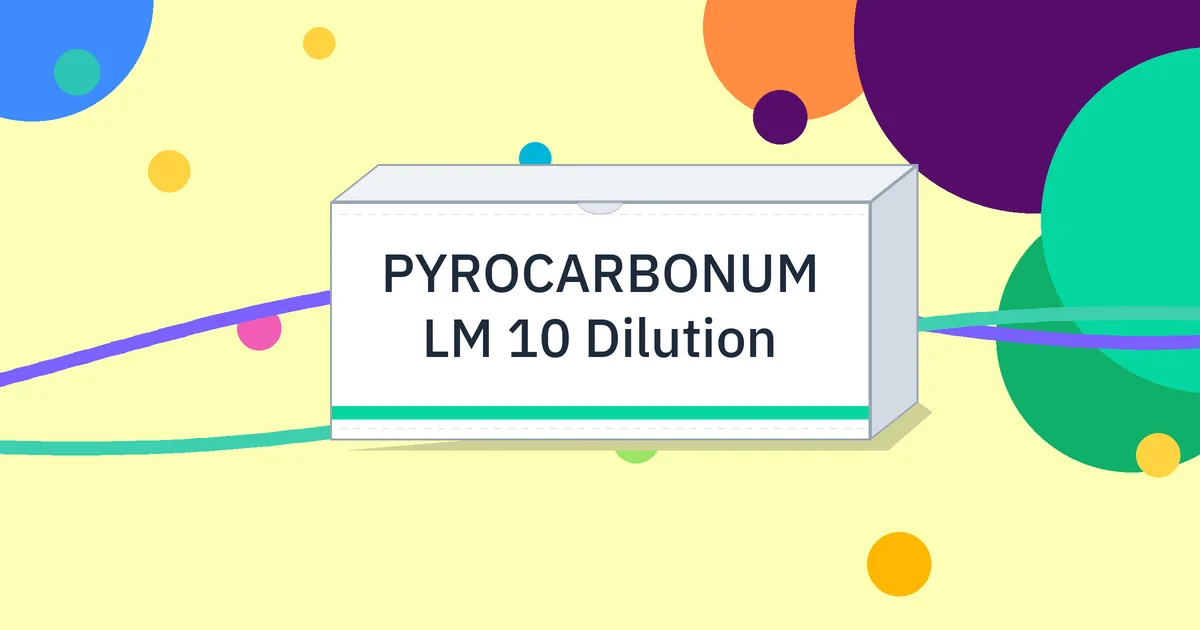 Symbolbild: Packung mit der Aufschrift PYROCARBONUM LM 10 Dilution (PZN 13672712) – Verfügbarkeit und Bezug in Apotheken in Frankfurt am Main