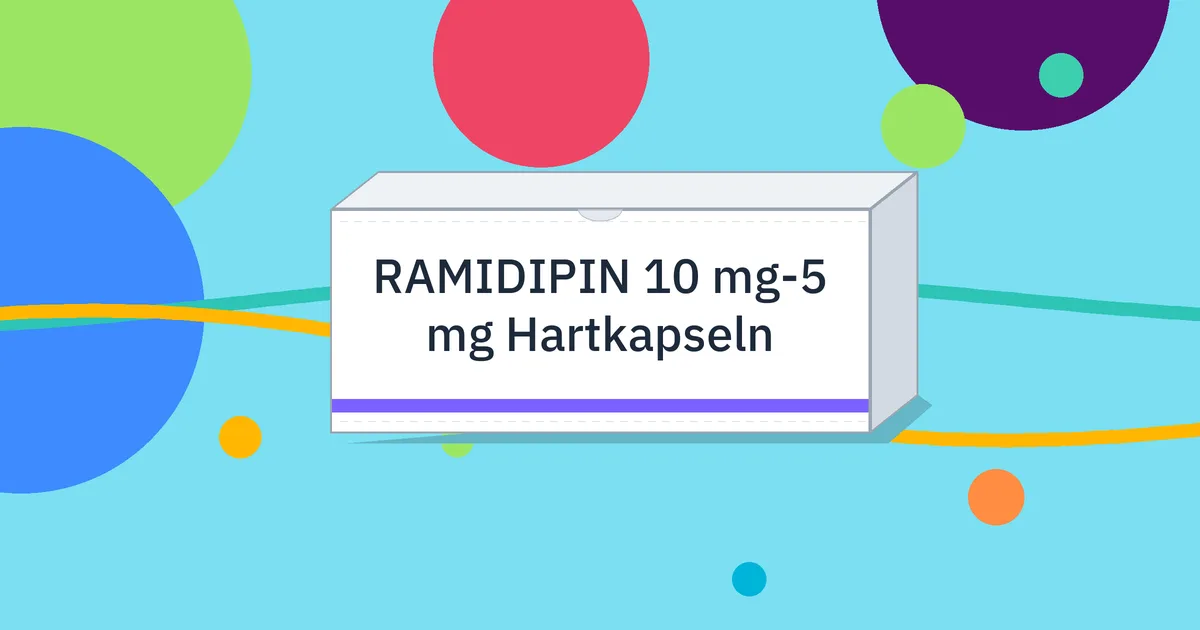 Symbolbild: Packung mit der Aufschrift RAMIDIPIN 10 mg-5 mg Hartkapseln (PZN 12520584) – Verfügbarkeit und Bezug in Apotheken in Frankfurt am Main