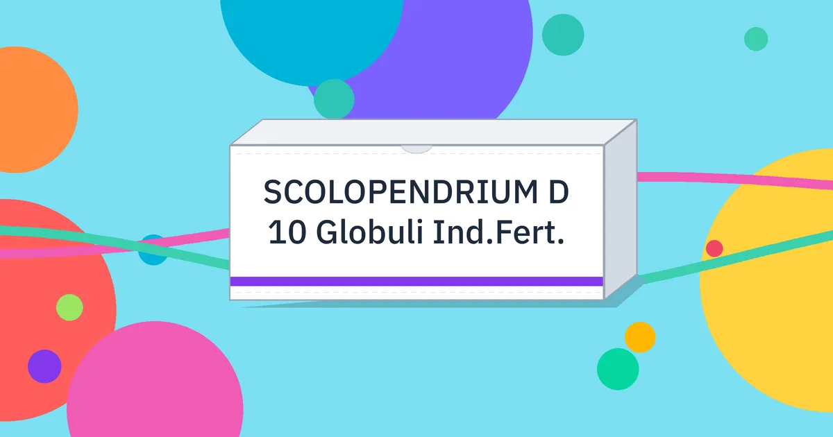 Symbolbild: Packung mit der Aufschrift SCOLOPENDRIUM D 10 Globuli Ind.Fert. (PZN 17710036) – Verfügbarkeit und Bezug in Apotheken in Frankfurt am Main