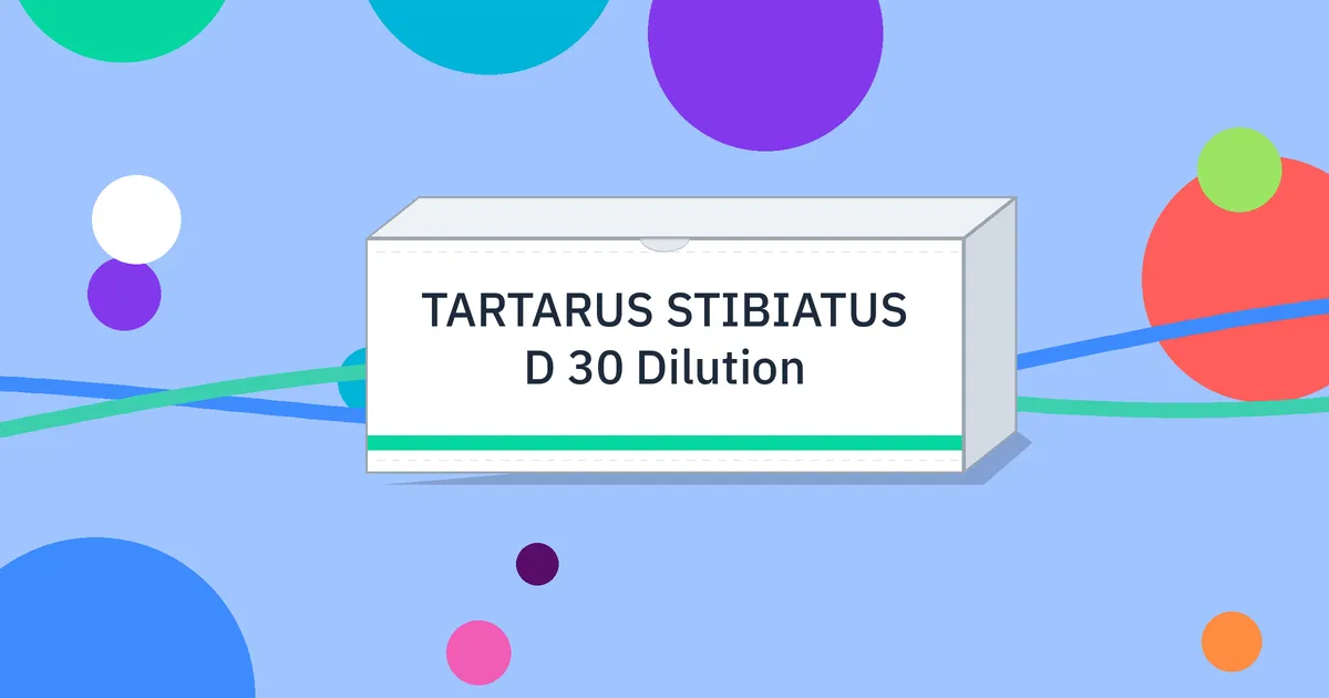 Symbolbild: Packung mit der Aufschrift TARTARUS STIBIATUS D 30 Dilution (PZN 04239867) – Verfügbarkeit und Bezug in Apotheken in Frankfurt am Main