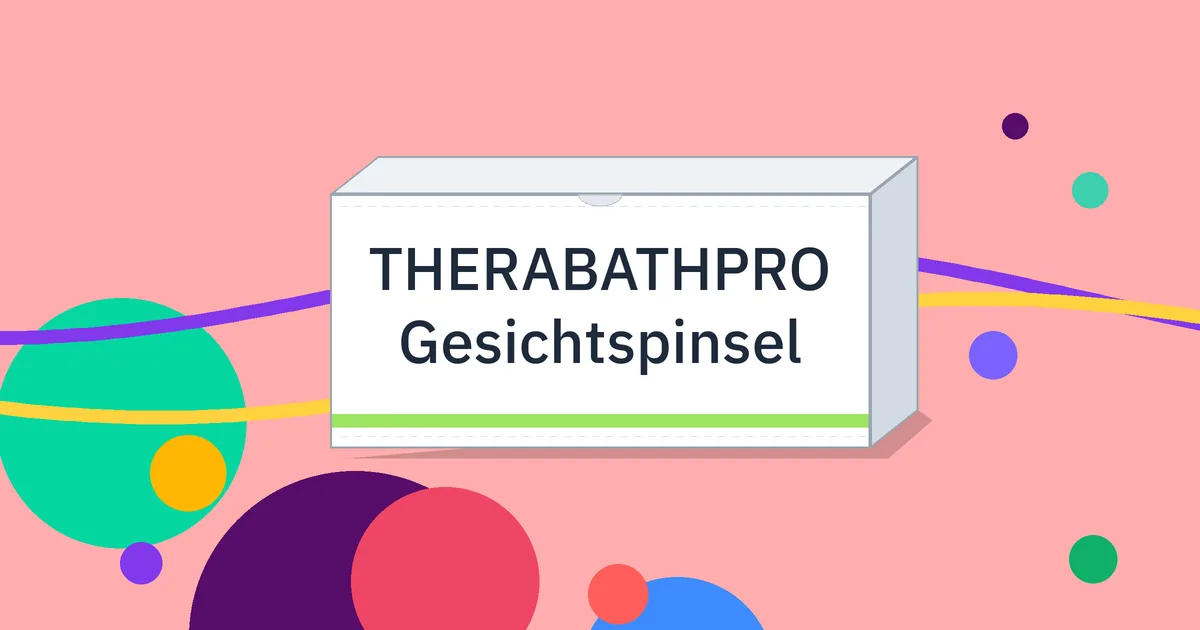 Symbolbild: Packung mit der Aufschrift THERABATHPRO Gesichtspinsel (PZN 05520690) – Verfügbarkeit und Bezug in Apotheken in Frankfurt am Main