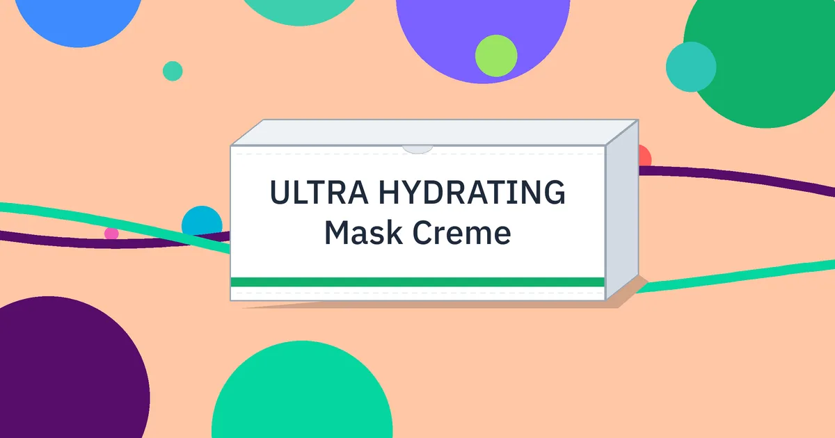 Symbolbild: Packung mit der Aufschrift ULTRA HYDRATING Mask Creme (PZN 18804897) – Verfügbarkeit und Bezug in Apotheken in Frankfurt am Main