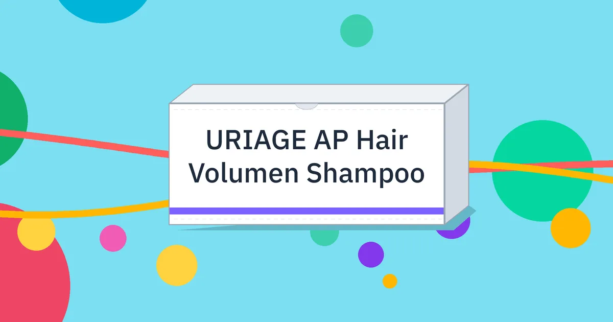 Symbolbild: Packung mit der Aufschrift URIAGE AP Hair Volumen Shampoo (PZN 20376204) – Verfügbarkeit und Bezug in Apotheken in Frankfurt am Main
