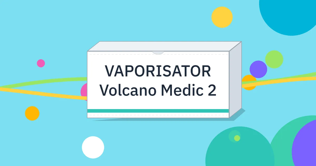 Symbolbild: Packung mit der Aufschrift VAPORISATOR Volcano Medic 2 (PZN 17167690) – Verfügbarkeit und Bezug in Apotheken in Frankfurt am Main