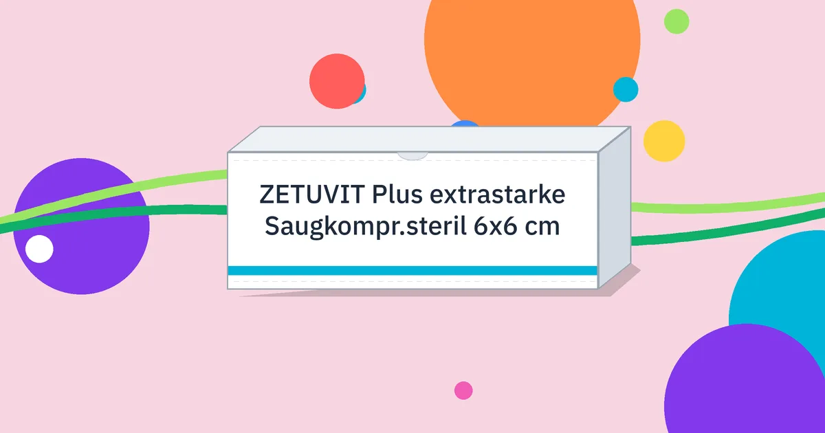 Symbolbild: Packung mit der Aufschrift ZETUVIT Plus extrastarke Saugkompr.steril 6x6 cm (PZN 18824960) – Verfügbarkeit und Bezug in Apotheken in Frankfurt am Main