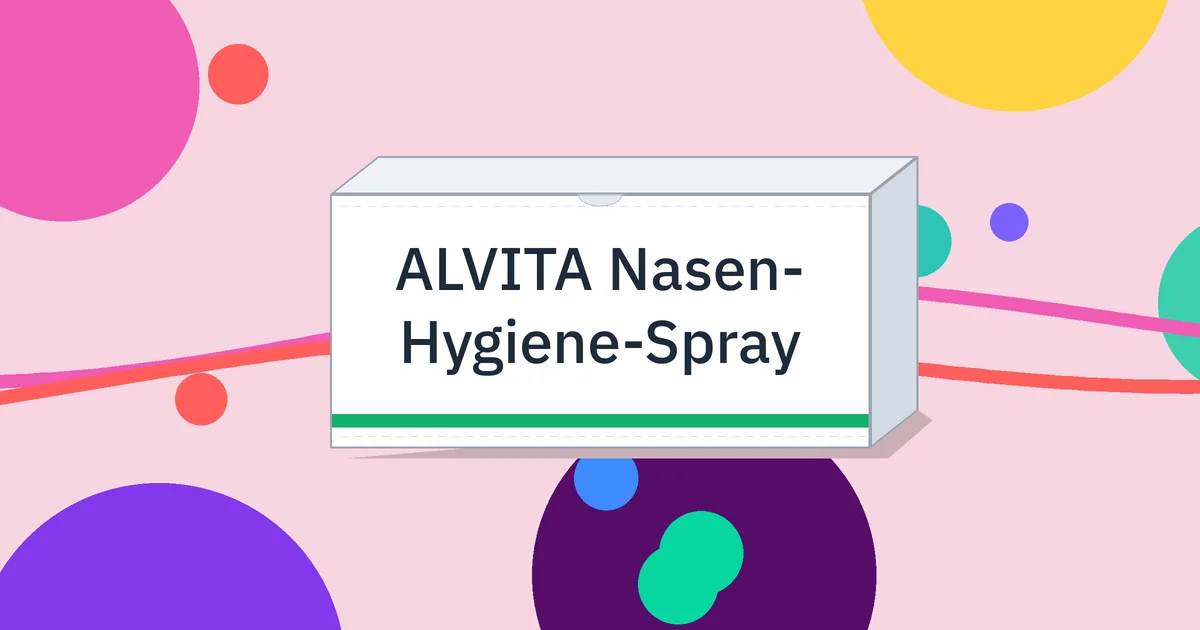 Symbolbild: Packung mit der Aufschrift ALVITA Nasen-Hygiene-Spray (PZN 14273090) – Verfügbarkeit und Bezug in Apotheken in Frankfurt am Main