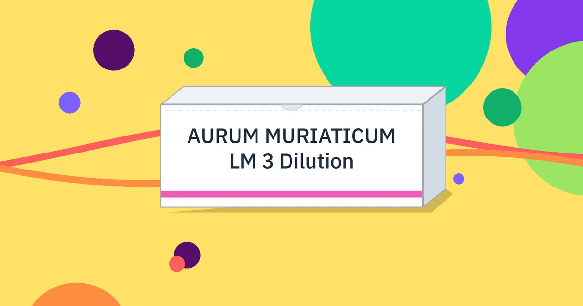 Symbolbild: Packung mit der Aufschrift AURUM MURIATICUM LM 3 Dilution (PZN 12785420) – Verfügbarkeit und Bezug in Apotheken in Frankfurt am Main