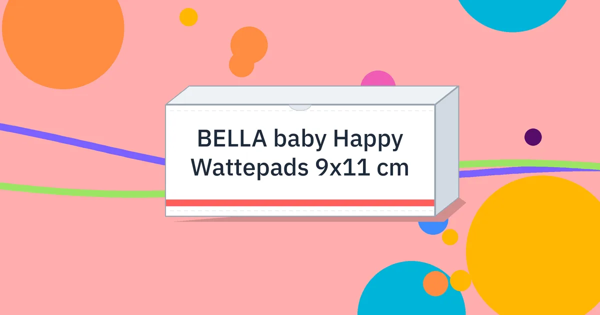 Symbolbild: Packung mit der Aufschrift BELLA baby Happy Wattepads 9x11 cm (PZN 17368170) – Verfügbarkeit und Bezug in Apotheken in Frankfurt am Main