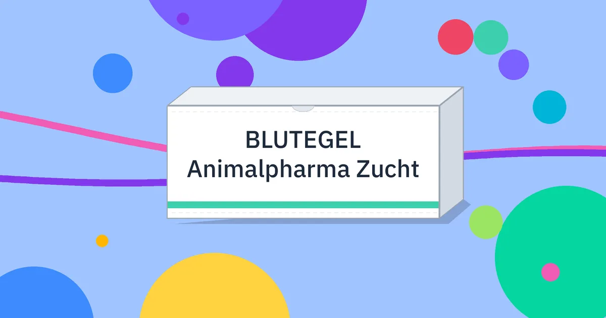 Symbolbild: Packung mit der Aufschrift BLUTEGEL Animalpharma Zucht (PZN 19991453) – Verfügbarkeit und Bezug in Apotheken in Frankfurt am Main