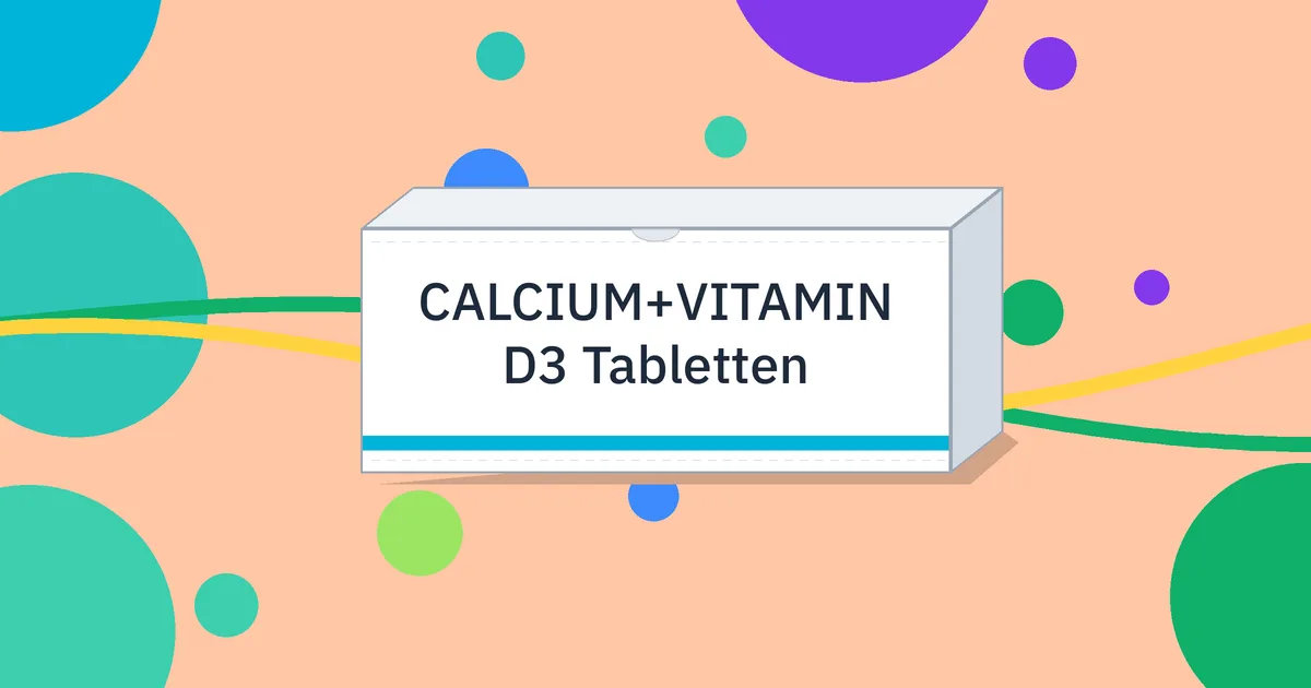 Symbolbild: Packung mit der Aufschrift CALCIUM+VITAMIN D3 Tabletten (PZN 13751943) – Verfügbarkeit und Bezug in Apotheken in Frankfurt am Main