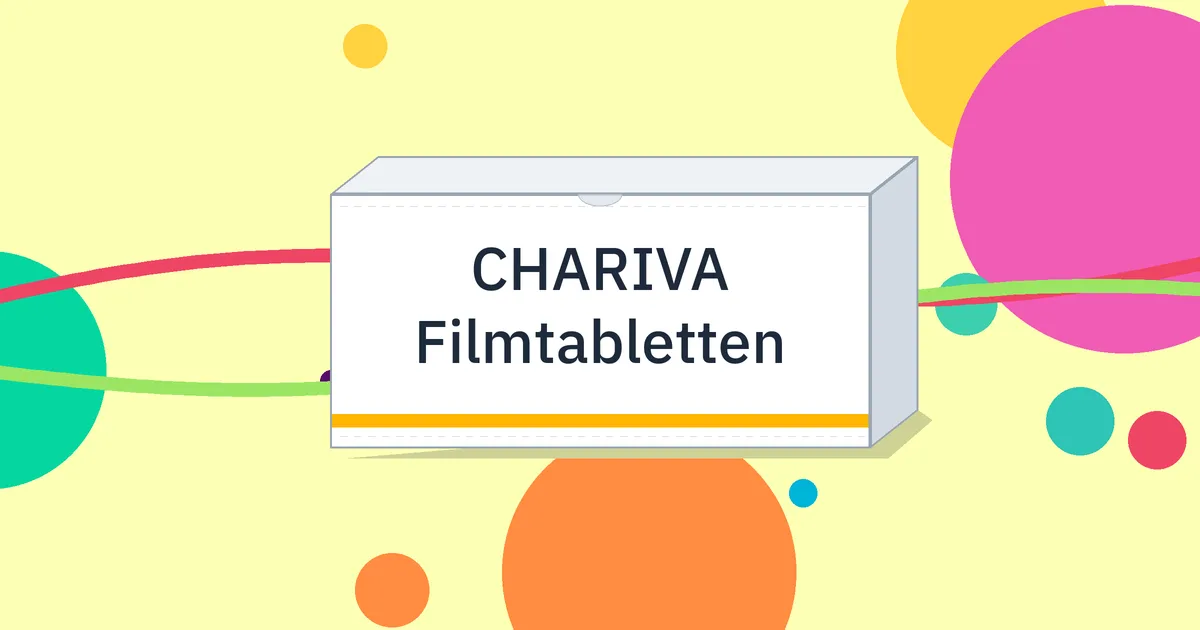 Symbolbild: Packung mit der Aufschrift CHARIVA Filmtabletten (PZN 13567369) – Verfügbarkeit und Bezug in Apotheken in Frankfurt am Main