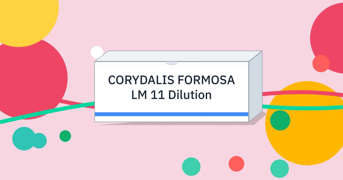 Symbolbild: Packung mit der Aufschrift CORYDALIS FORMOSA LM 11 Dilution (PZN 13453973) – Verfügbarkeit und Bezug in Apotheken in Frankfurt am Main