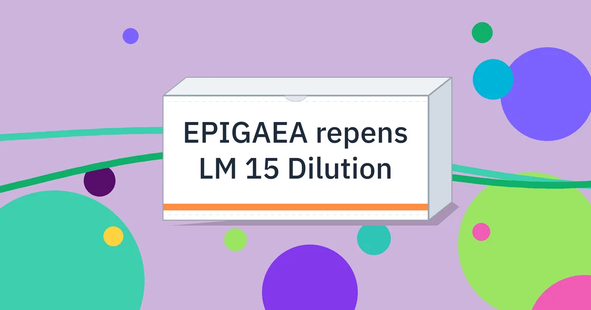 Symbolbild: Packung mit der Aufschrift EPIGAEA repens LM 15 Dilution (PZN 13471669) – Verfügbarkeit und Bezug in Apotheken in Frankfurt am Main